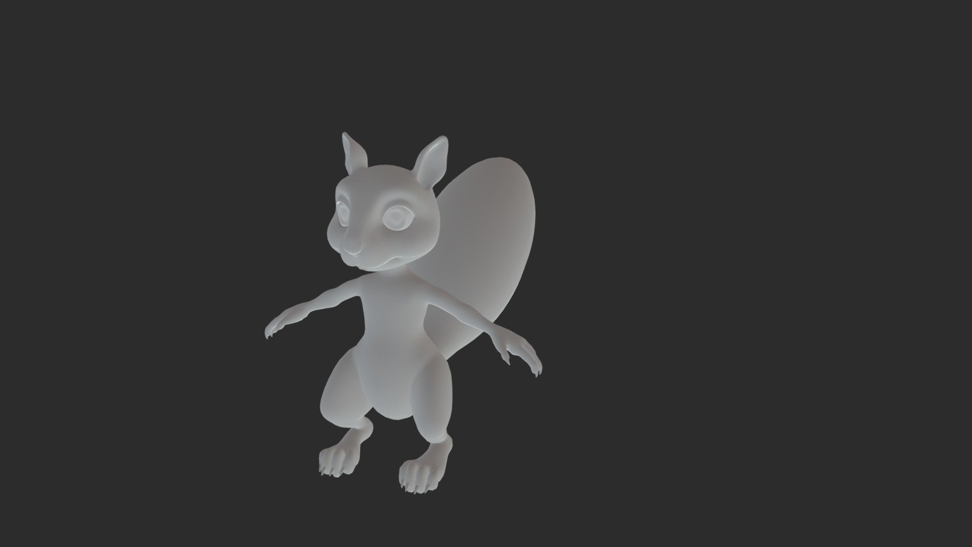 Chuck the Squirrel (3D Stylized Squirrel) - 3D model by tammyk95 ...