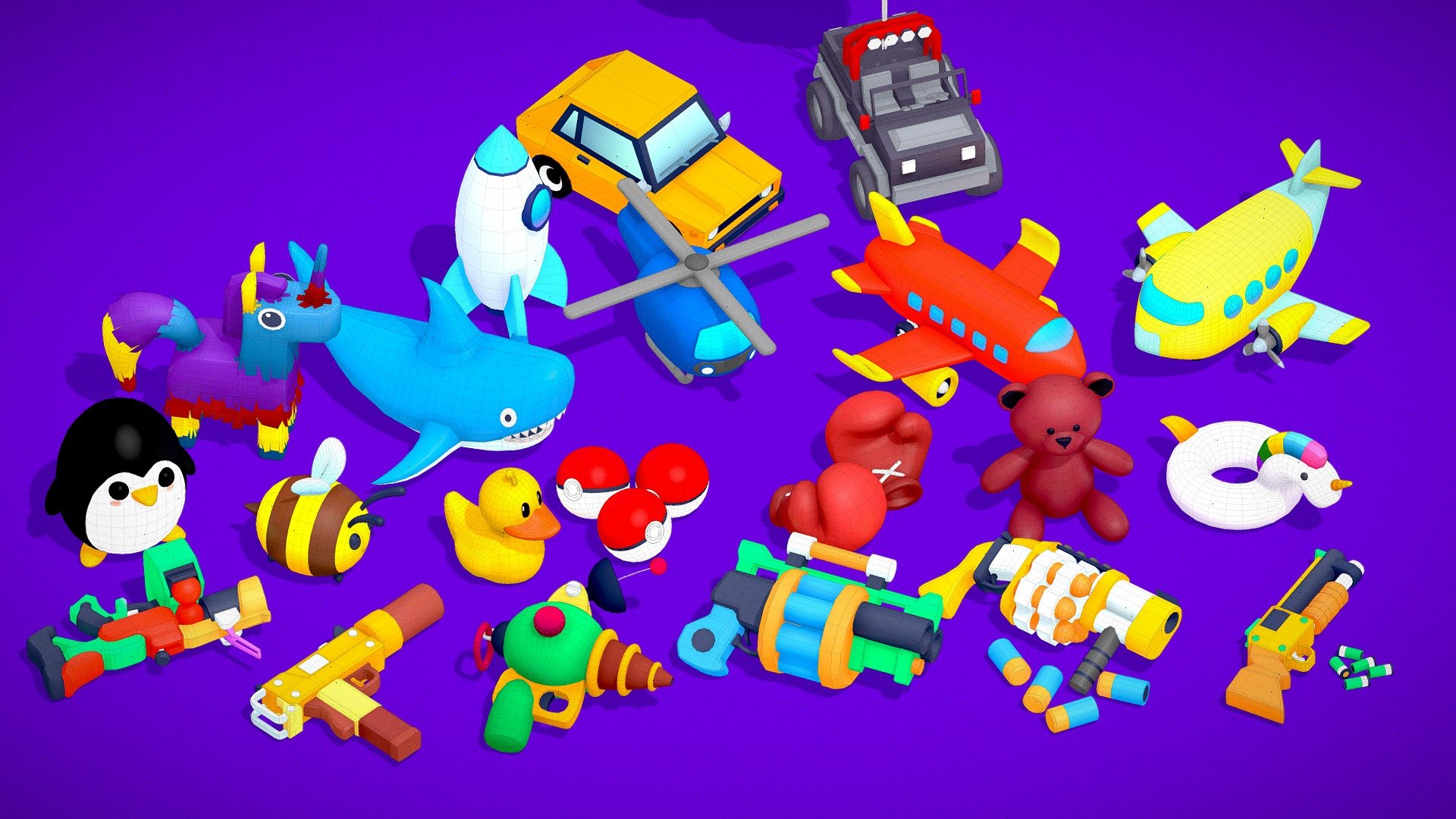 Toys-Games-Packages - 3D model by Look Games (@mustafakasap0) [1d4a34b ...