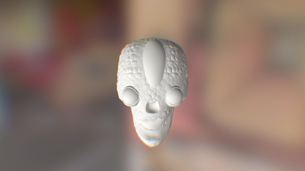 AlienSkull - 3D model by Kunnaizz [1d4a5a5] - Sketchfab