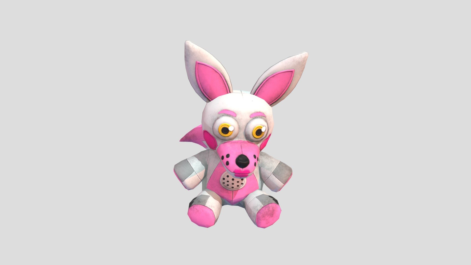 Funtime Foxy Plush - Download Free 3D model by KaiBun_Official (@ENBY ...
