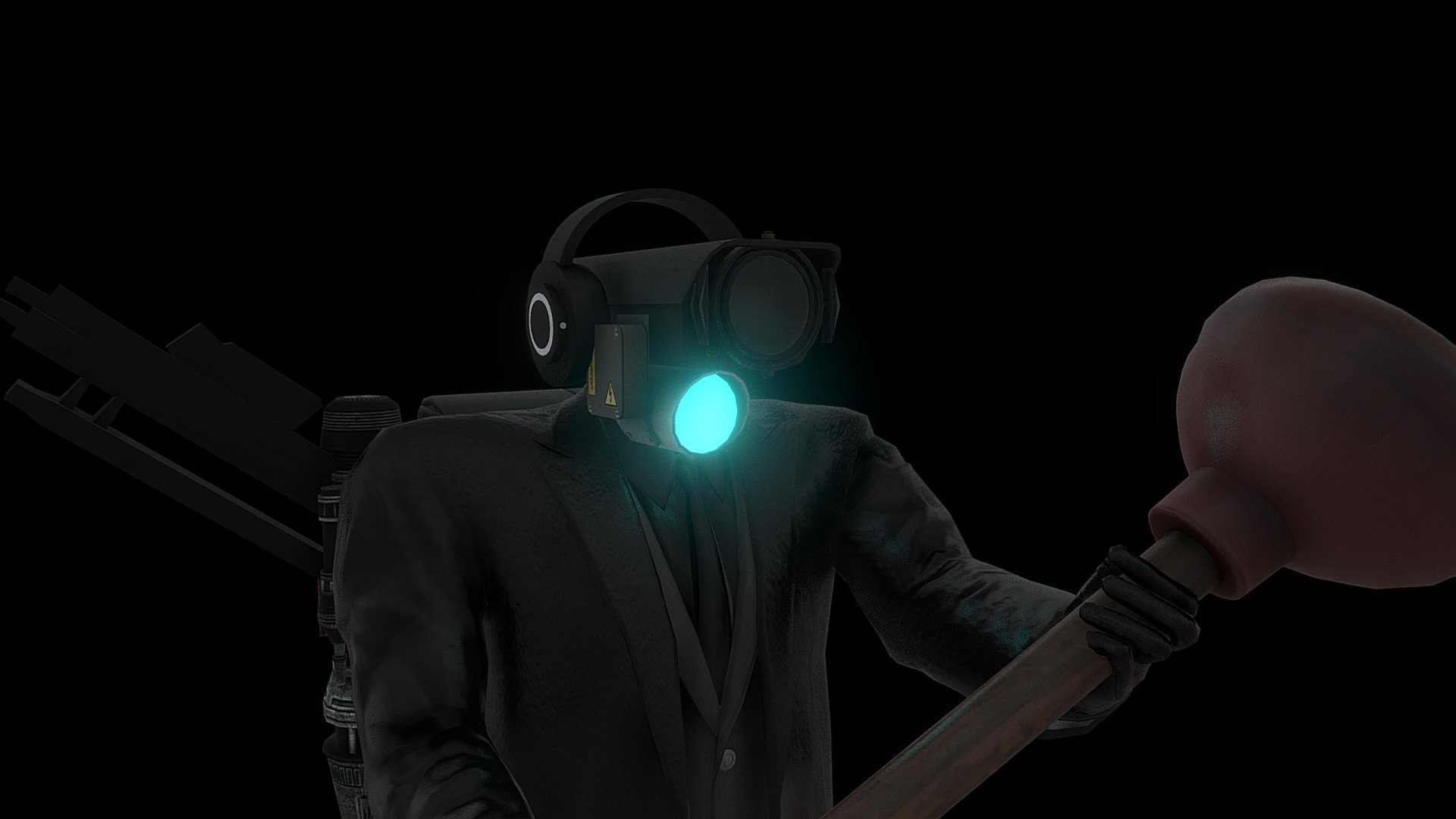 Plungerman - Download Free 3D model by Plunger X (@PlungerX_Legit ...