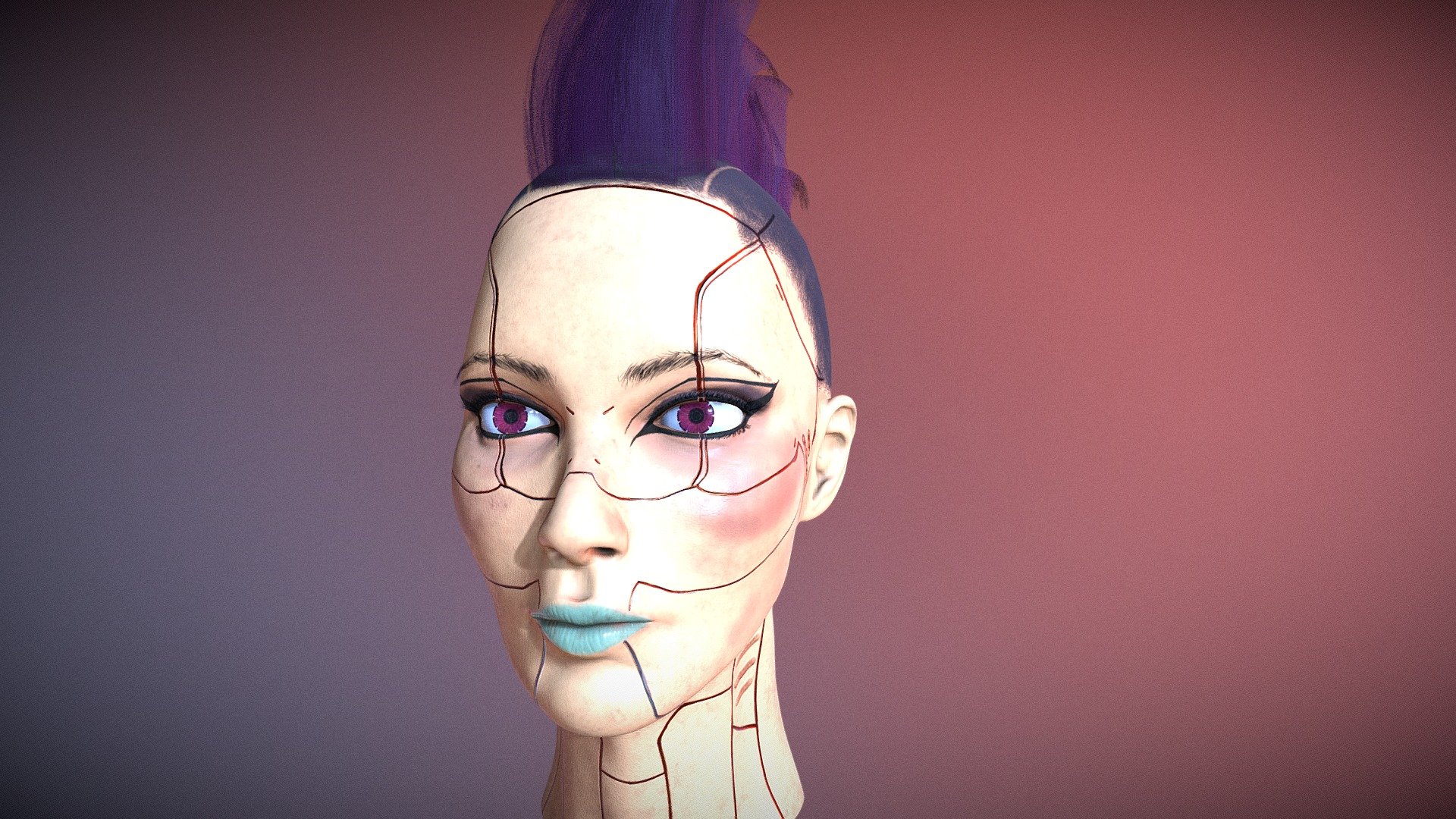 Cyberpunk Head - Download Free 3D model by BiscuitEater (@div.andromeda ...
