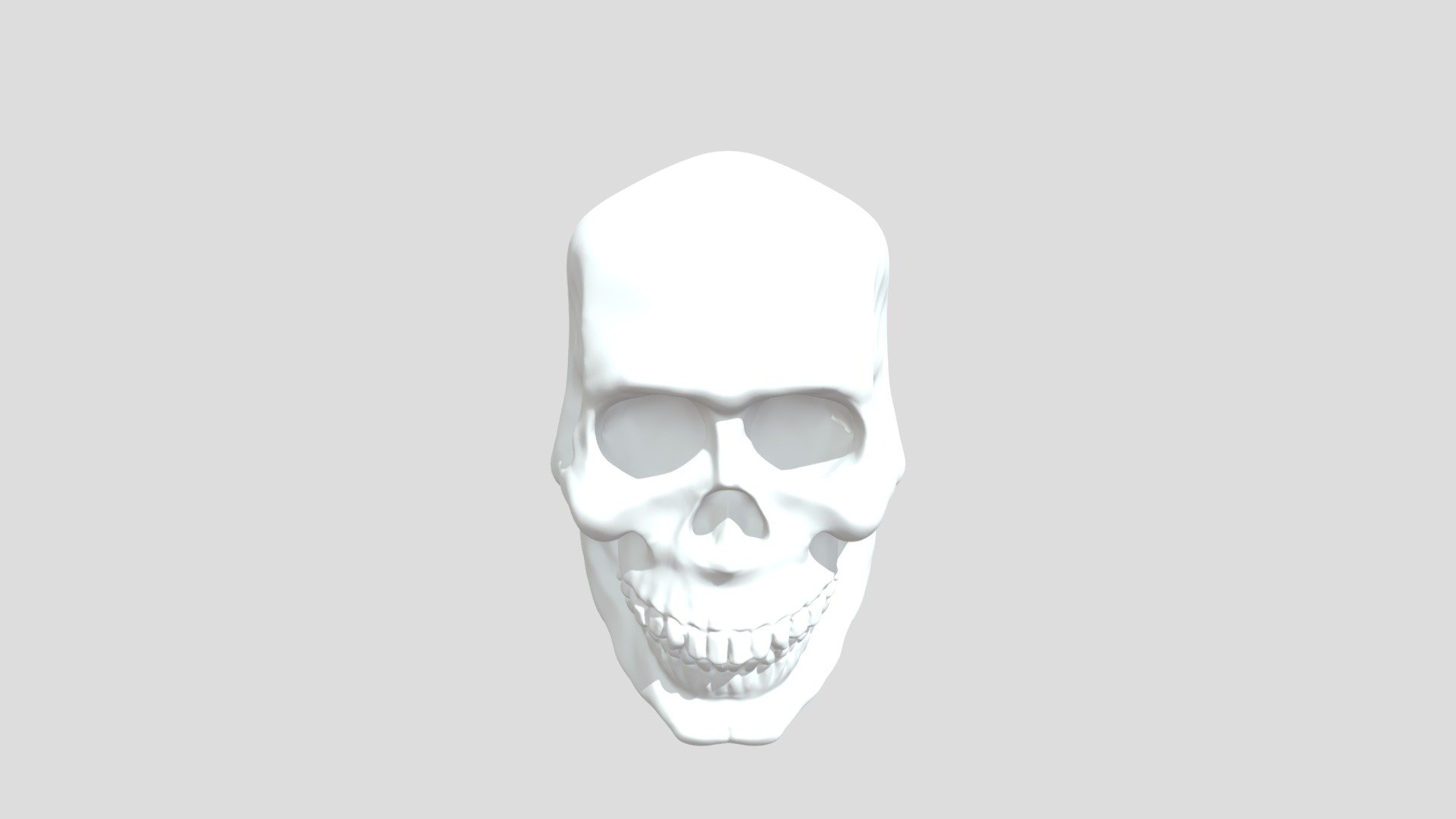 SKULL 3D MODEL - 3D model by gstvsantana [1d4fa73] - Sketchfab