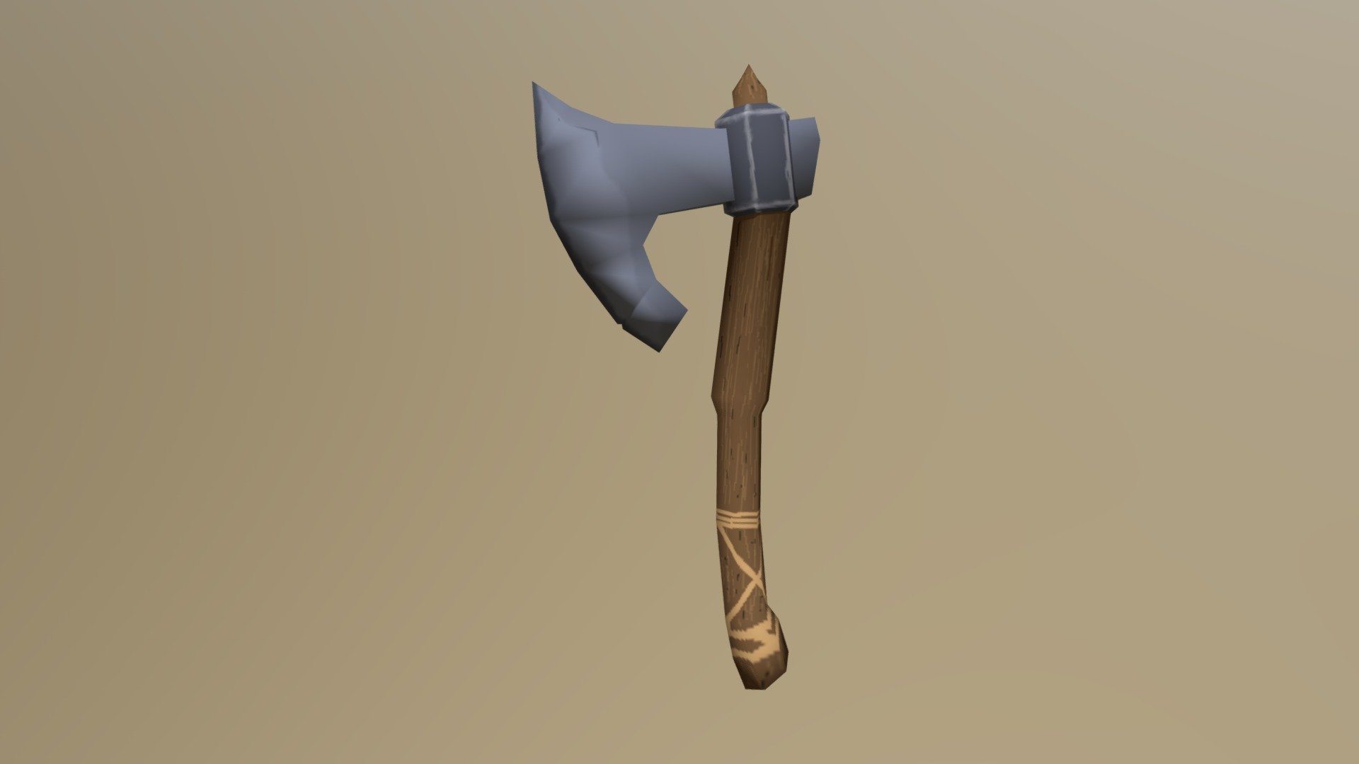 Ax_simple - 3D model by Serg Leo (@SergLeo) [1d4fed5] - Sketchfab