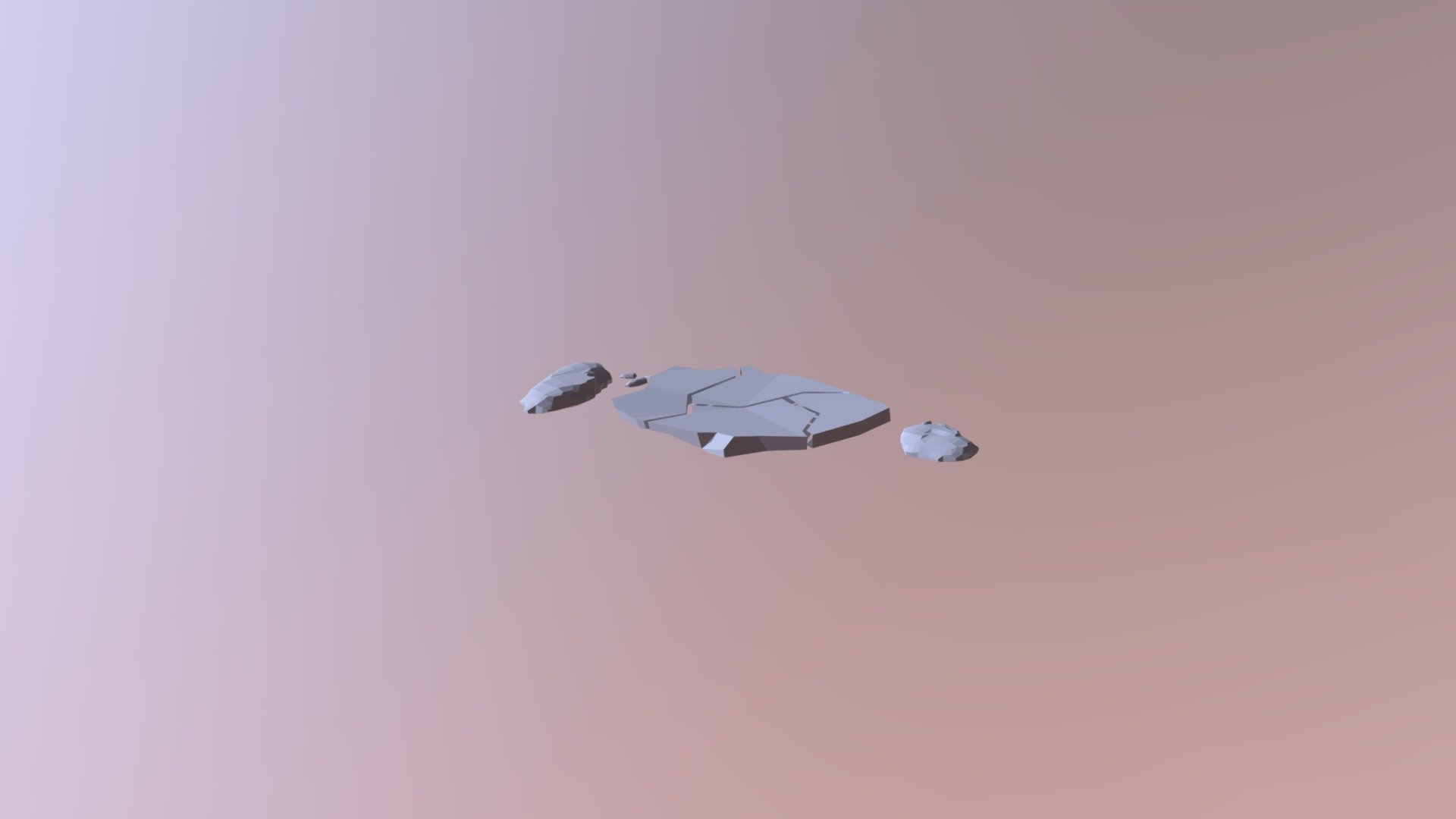 Rock Gathered - 3D model by mcraft.test [1d50eba] - Sketchfab