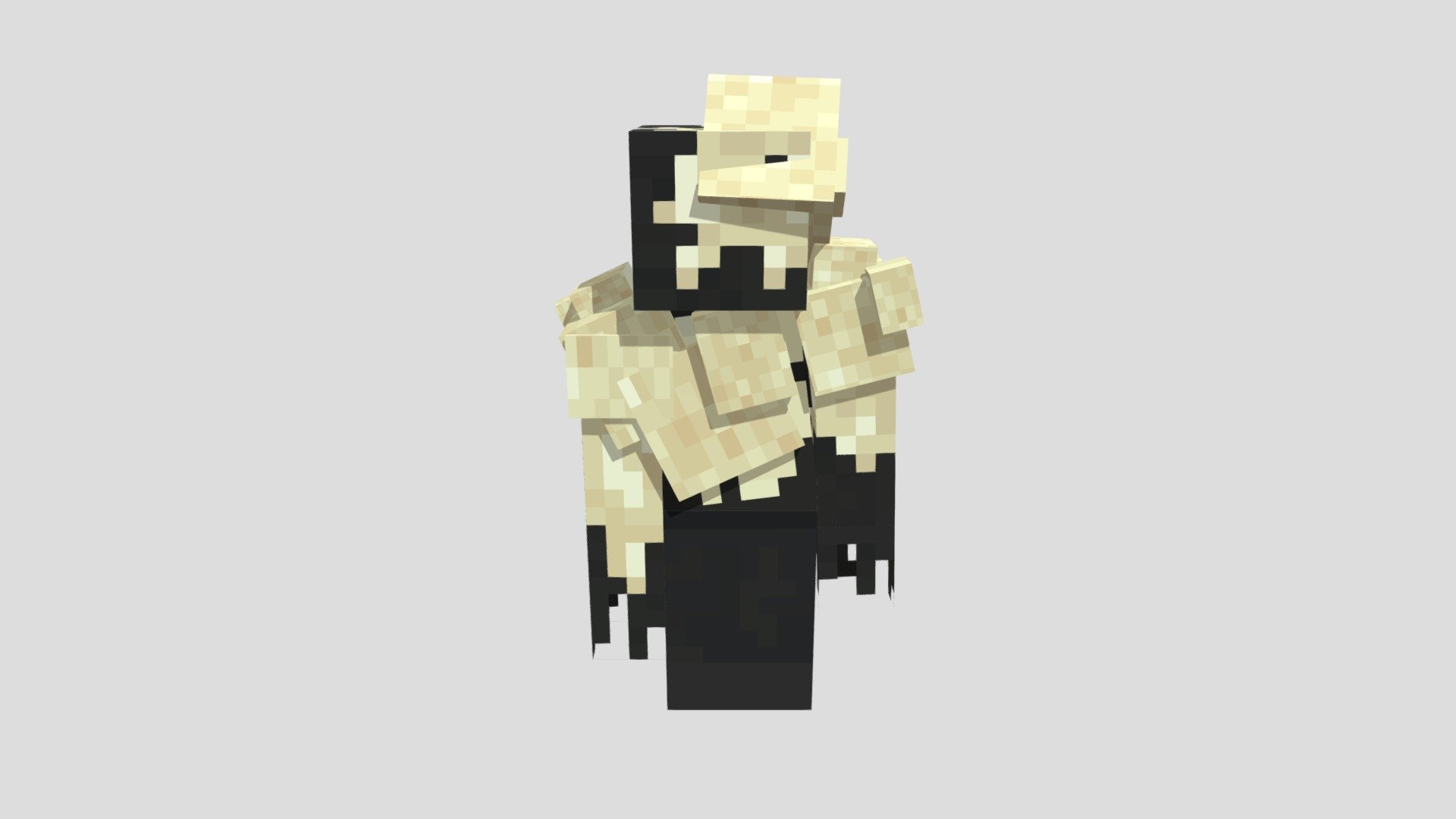 Sand Zombie - Download Free 3D model by Nightfoxy3D (@Nightfoxymc ...