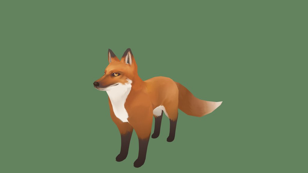 Foxes - A 3D model collection by SilverUnicorn - Sketchfab