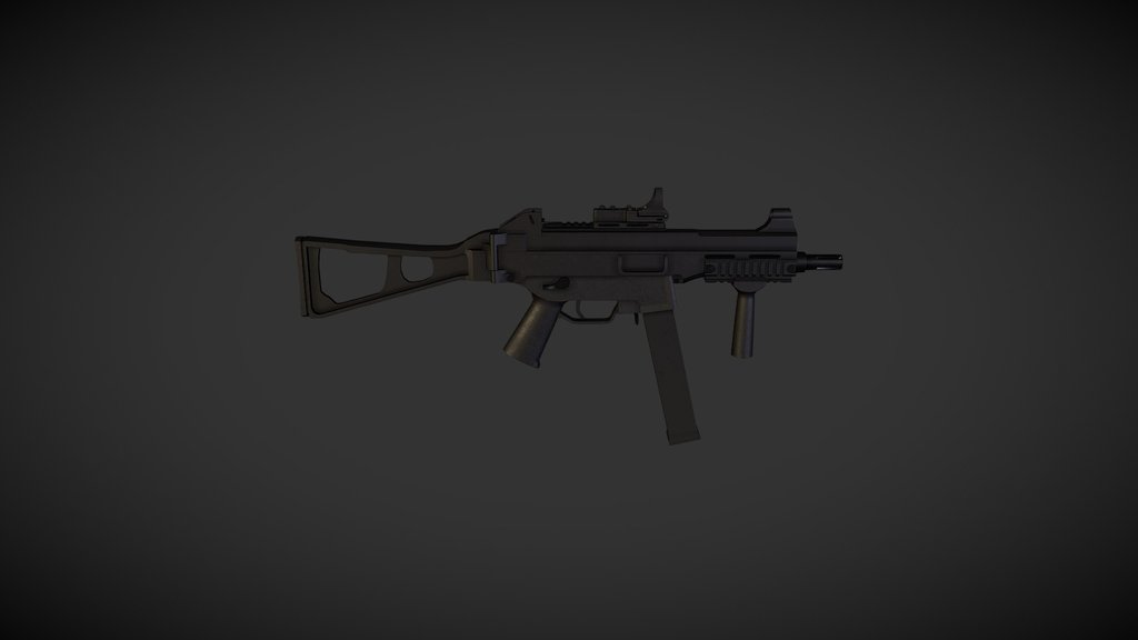 Weapon Pack - SMGs - A 3D model collection by TessaraOxygen ...