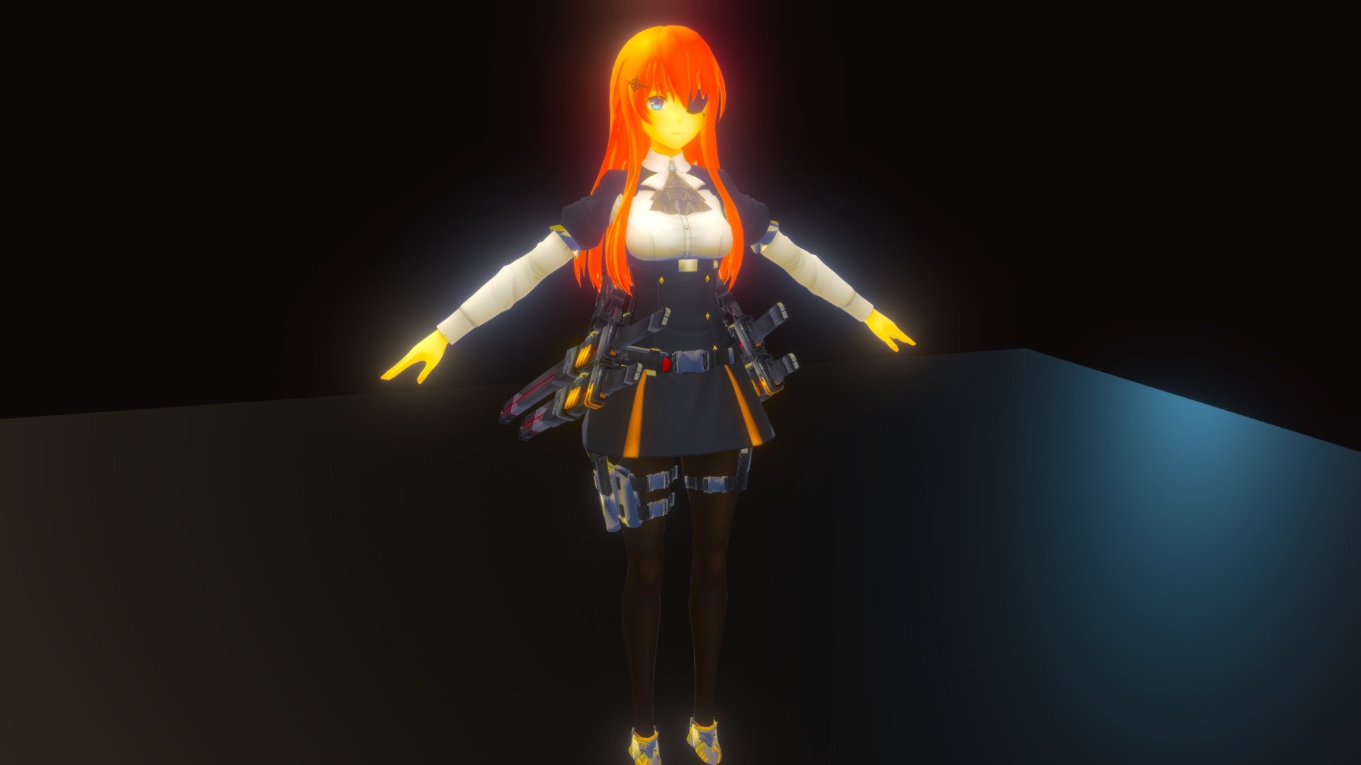 Armored Maiden 3D improvement for Gmod - Download Free 3D model by ...