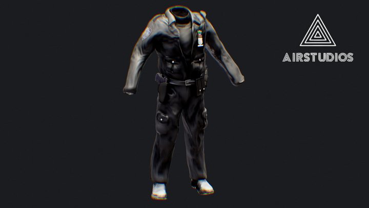 Police-uniform 3D models - Sketchfab