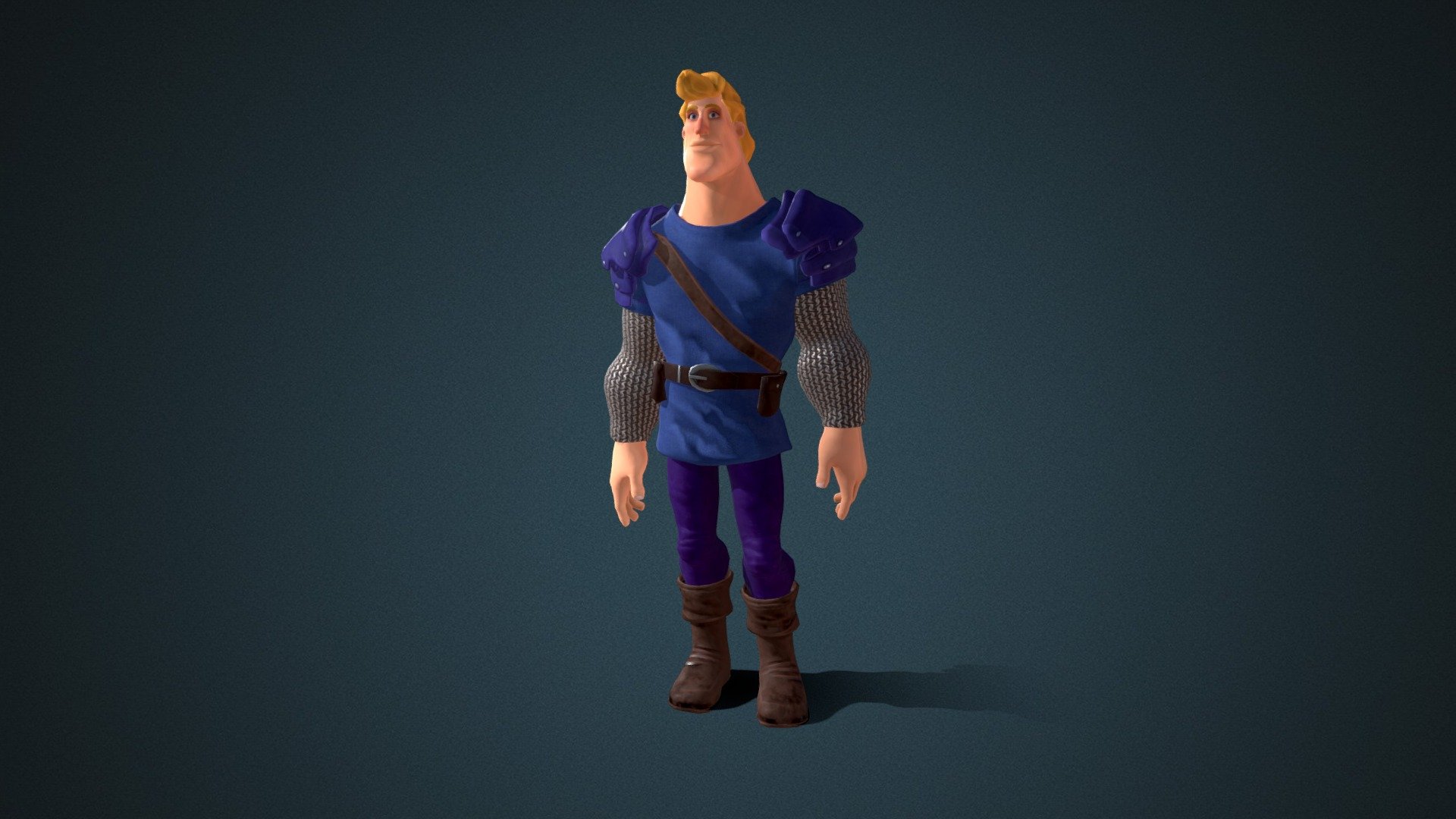 Facial And Body Animated Toon Hero Actorcore 3d Model By Reallusion 1d53169 Sketchfab