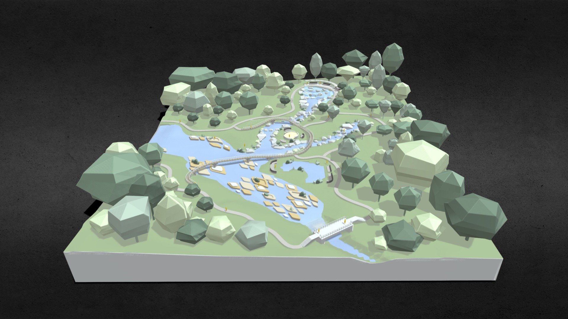 RIVERSCAPE RECESS - 3D model by kaena (@kaenasutanu) [1d548ca] - Sketchfab