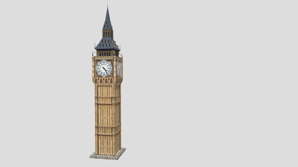 big ben - A 3D model collection by skripe21 - Sketchfab