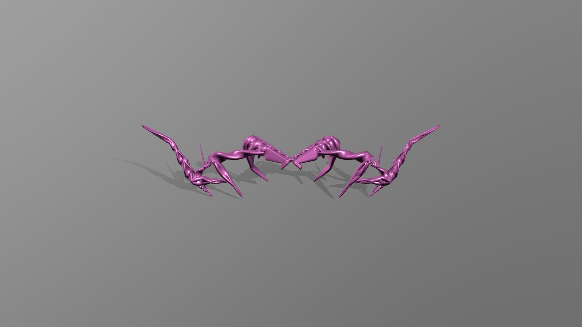 teeth metallic cyber-sigilism grillz - 3D model by onekalu [1d55e3f ...