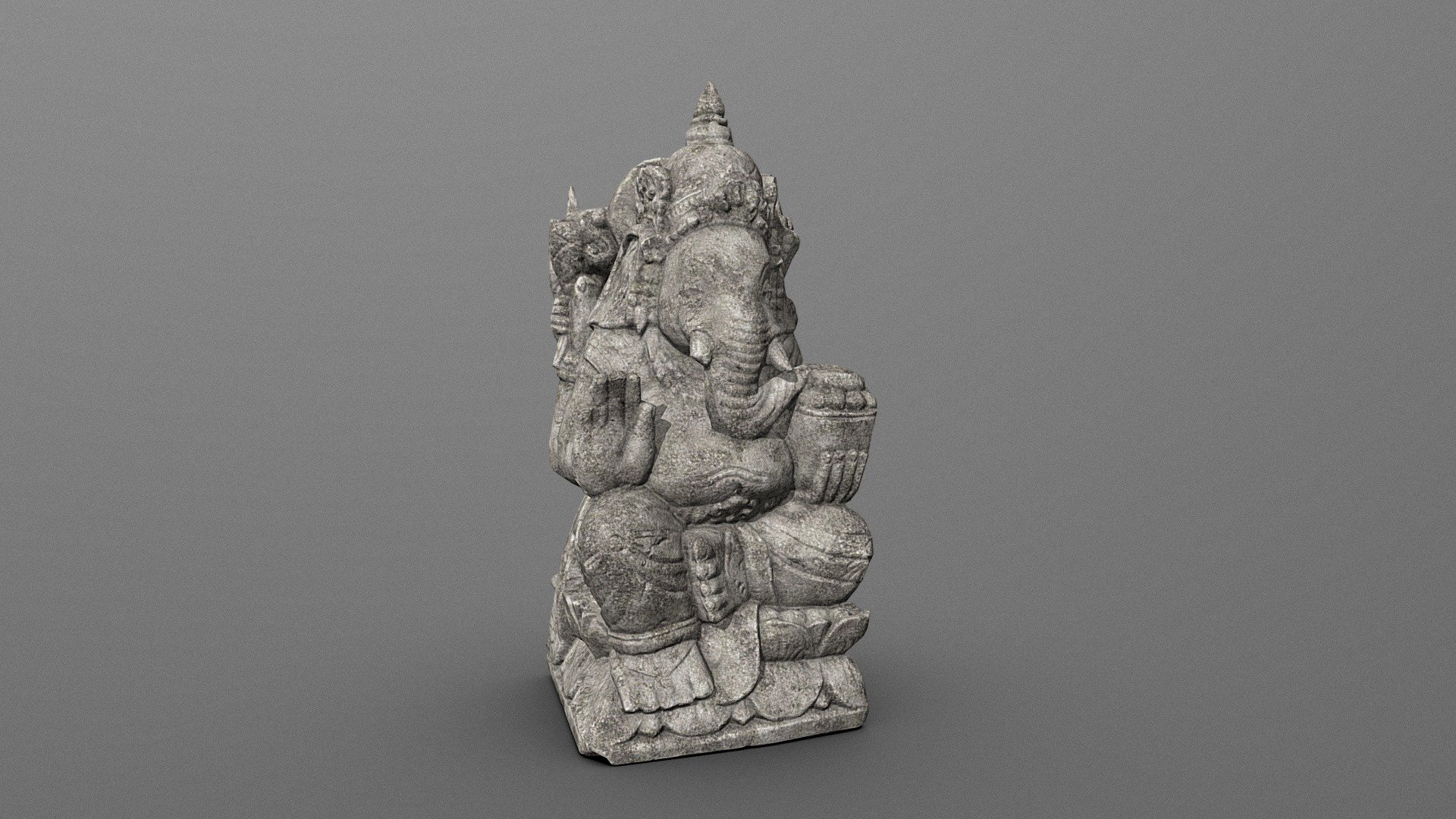 Ganesha Statue test - 3D model by AGLHoule (@alexis.houle121) [1d56156 ...