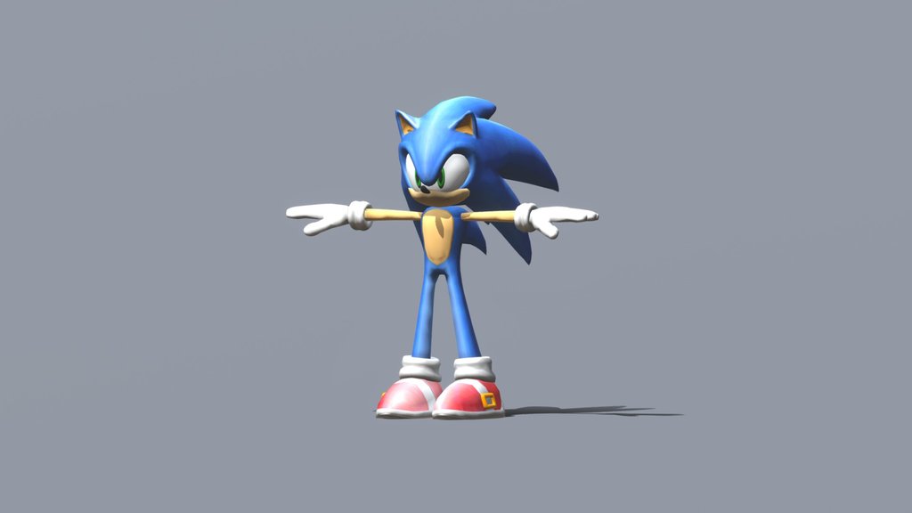 Sonic - A 3D model collection by jmara1402 - Sketchfab