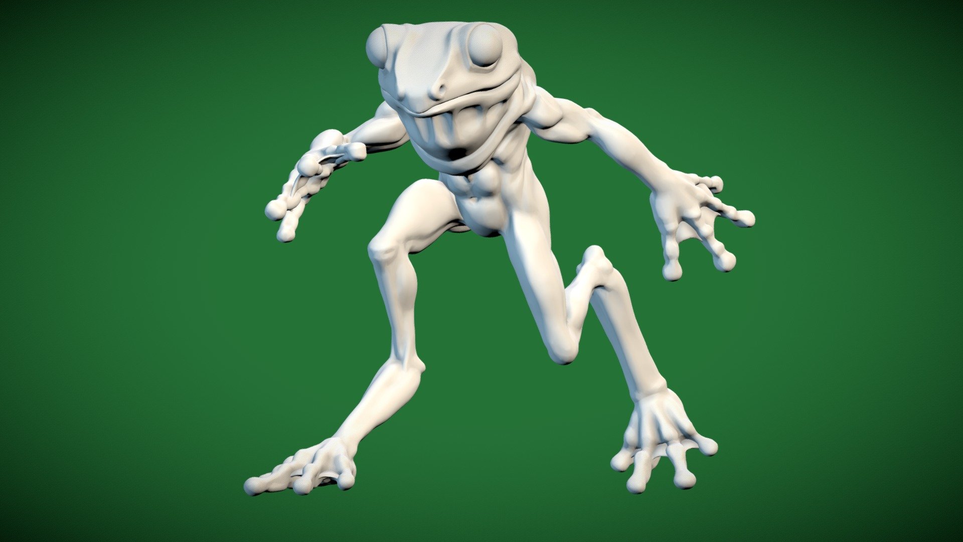Frog Pose - 3D model by jstevens_1 [1d5829f] - Sketchfab