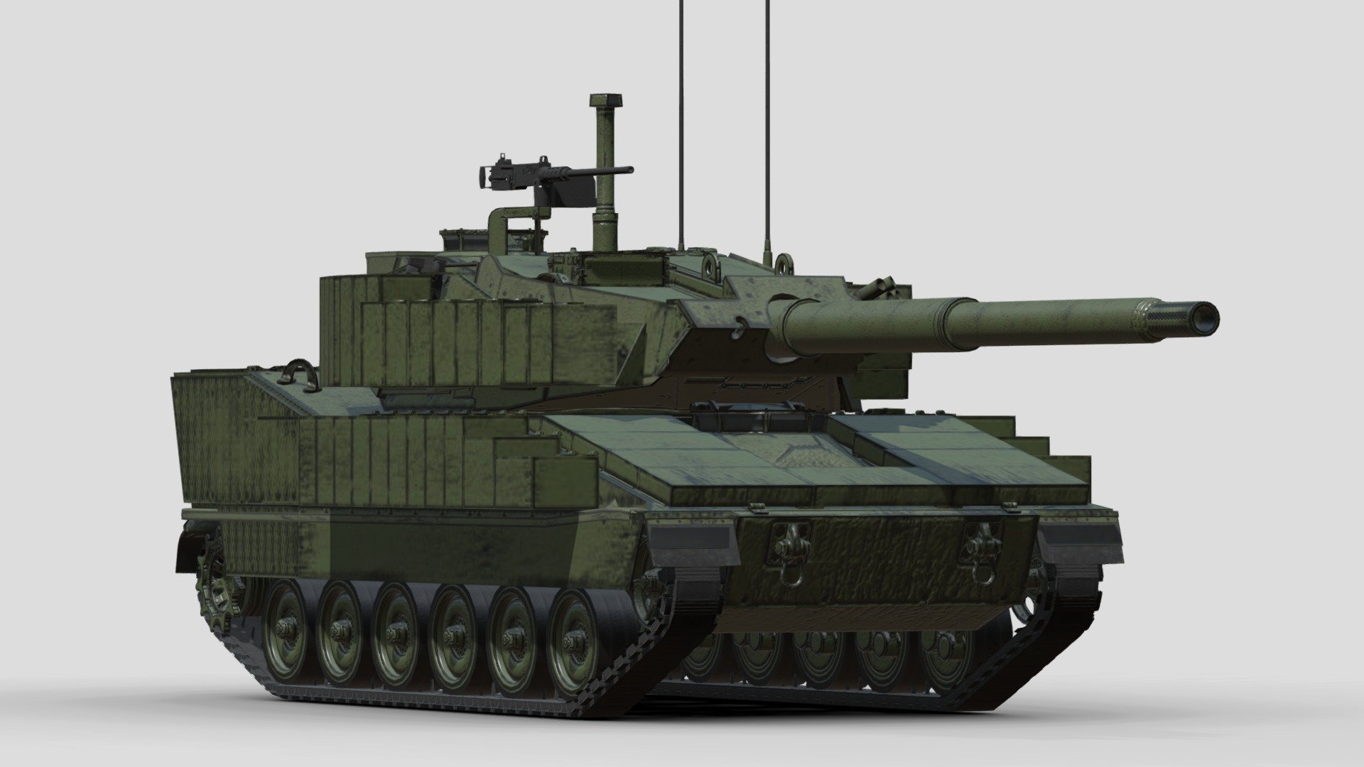XM8 Tank [AGS] Armored Gun System - Download Free 3D model by Muhamad Mirza Arrafi ...