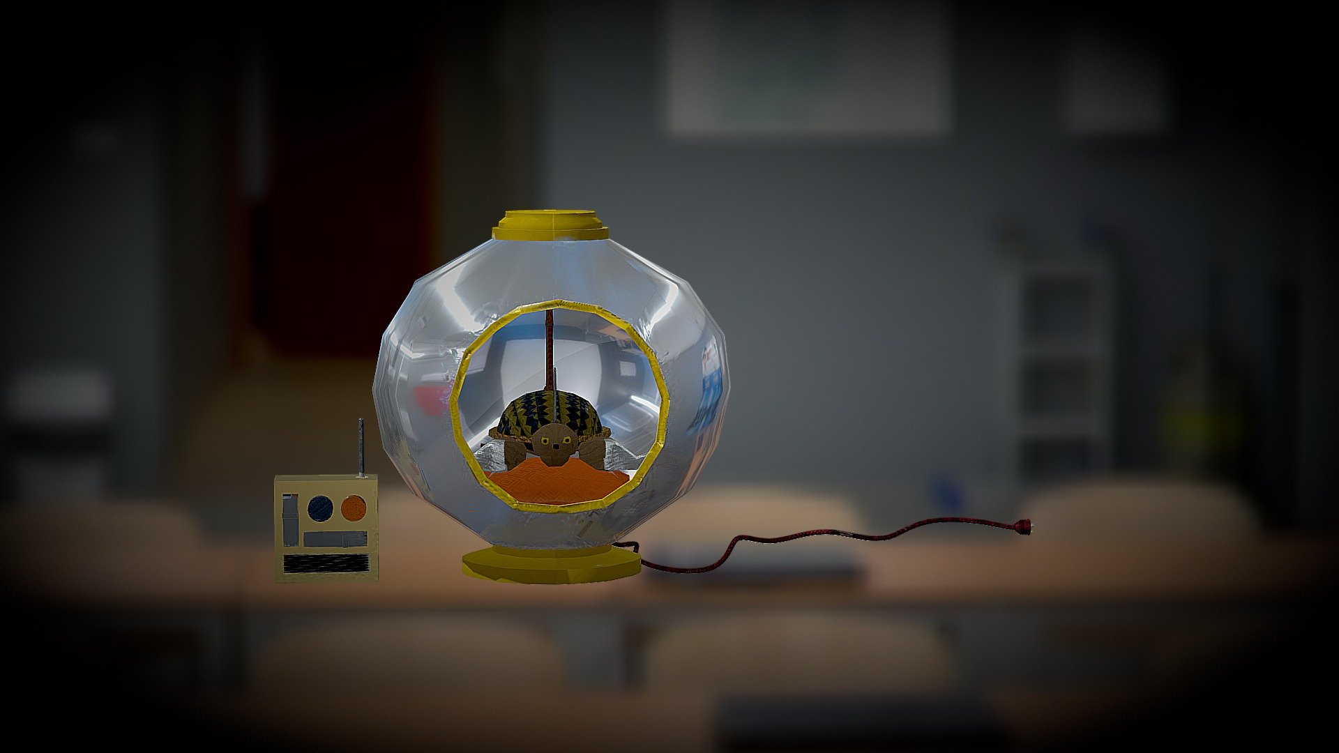 Remote Control Sea Turtle - 3D model by joytalics [1d59f23] - Sketchfab