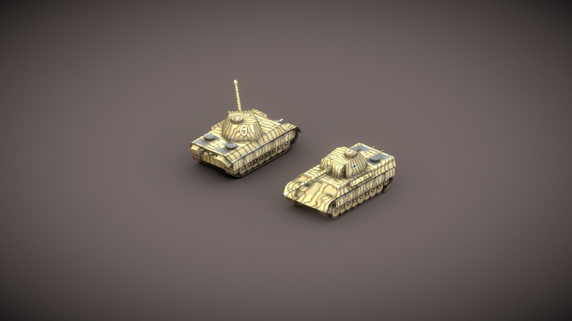 Panzerkampfwagen V Panther G - 3D model by AleksejFonGrozni [1d5ba13 ...