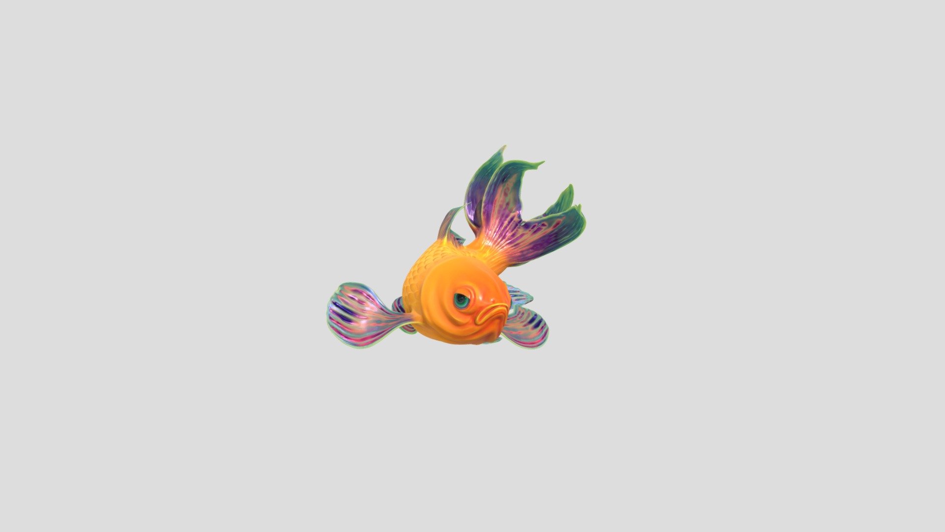 Shiny_fish (1) - 3D model by akramproshopp [1d5be19] - Sketchfab