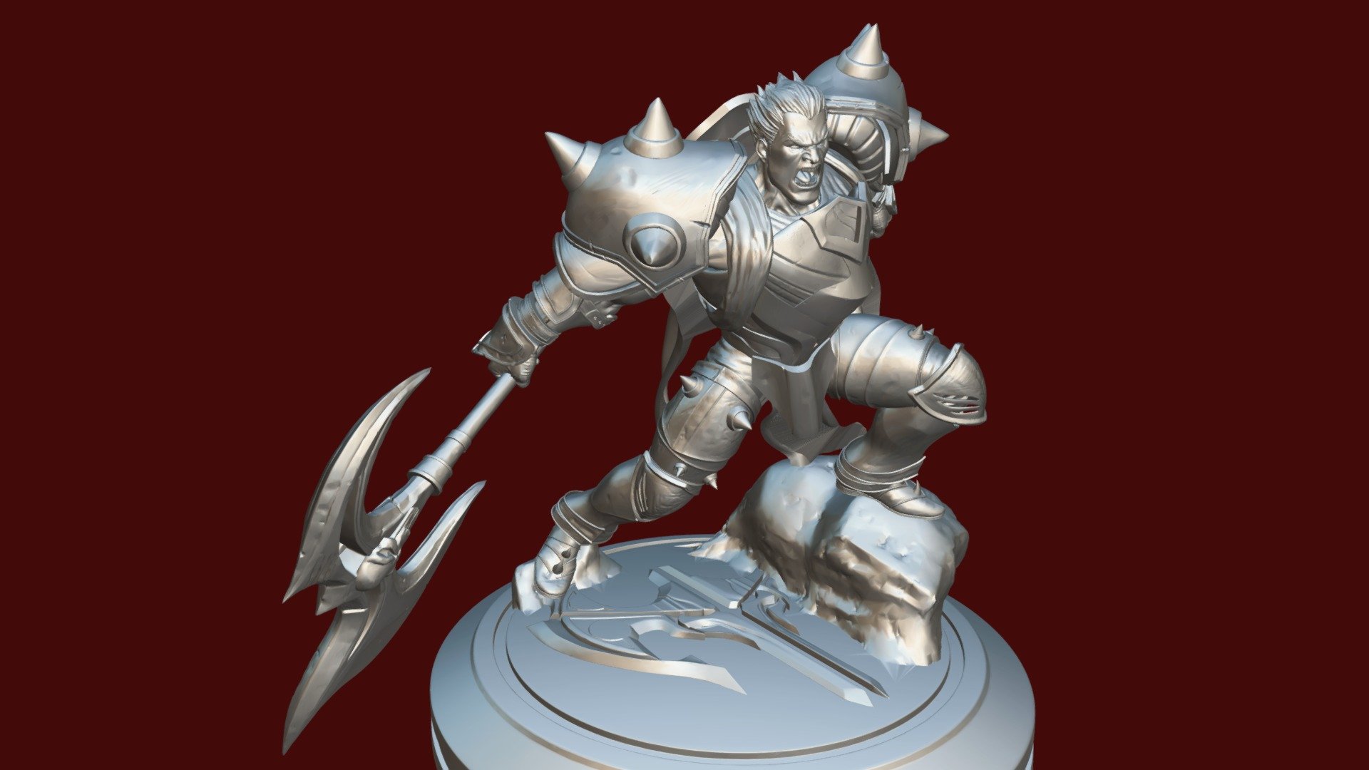 Darius - league of legends - 3D model by Pain2808 [1d5f163] - Sketchfab