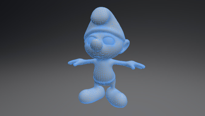 Smurf - Download Free 3D model by laurianebc [1d60702] - Sketchfab
