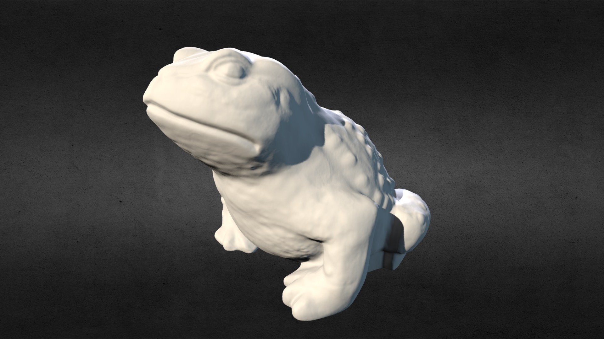 3D Scanned Toad Sculpture (3D Printable) - Buy Royalty Free 3D model by ...