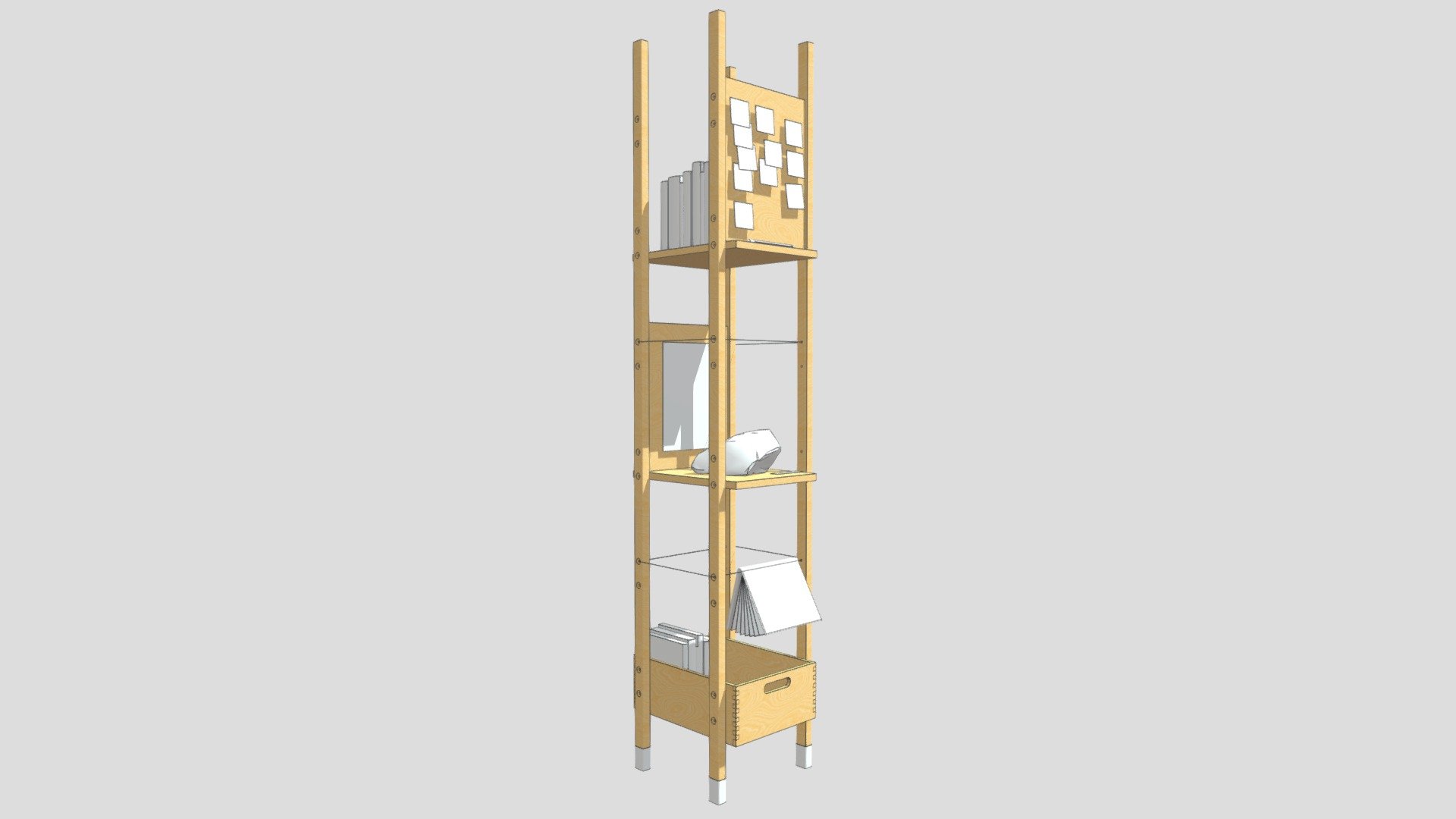 shelving 03 (exhibition stand) - Download Free 3D model by peremebli ...