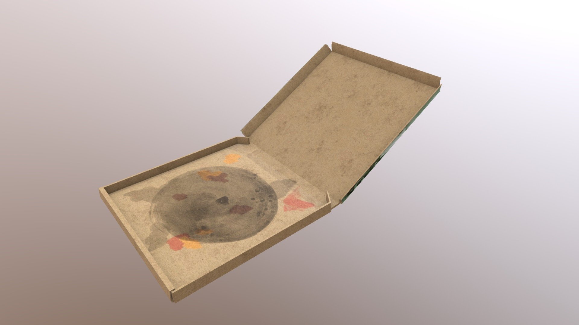 Pizza Box - 3D model by BrandonBreen [1d627a8] - Sketchfab