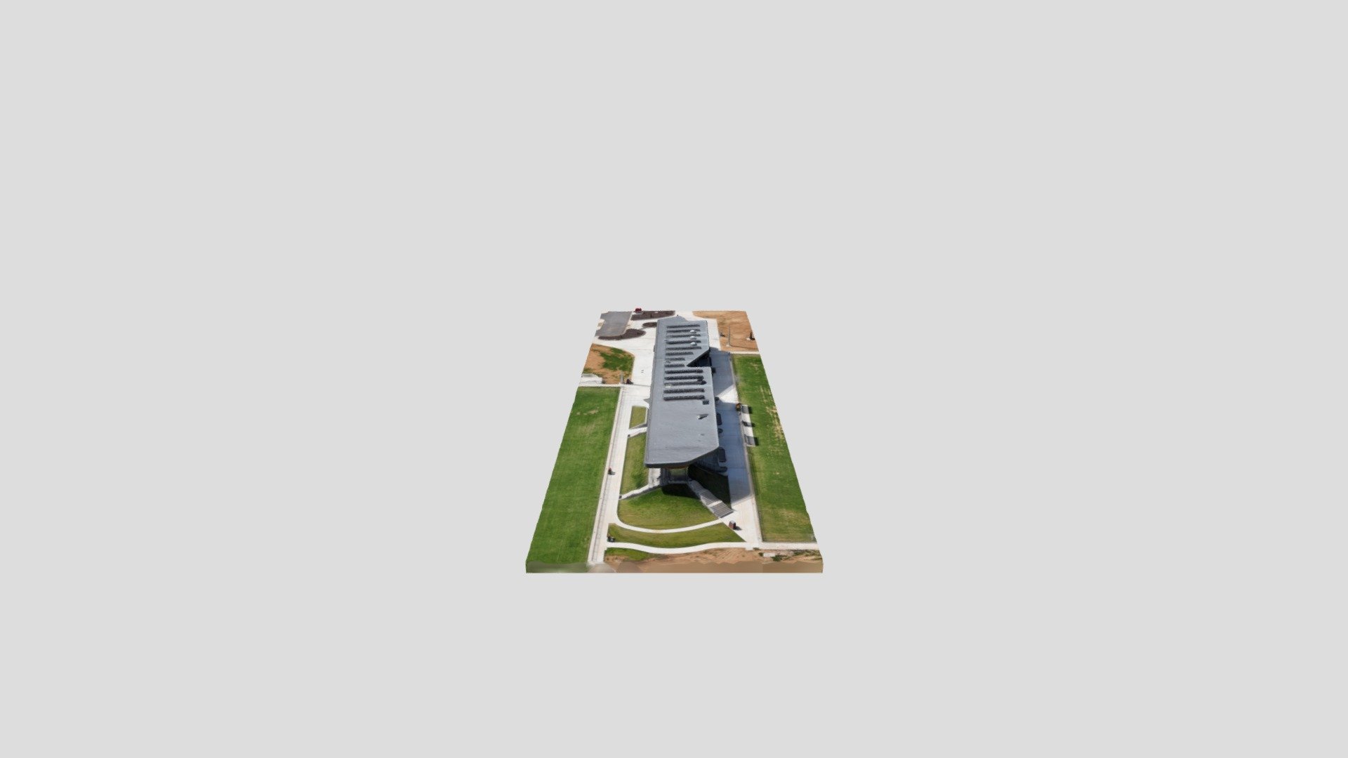 Baranduda Field Pavillion - 3D model by Skiddy_au [1d635d9] - Sketchfab