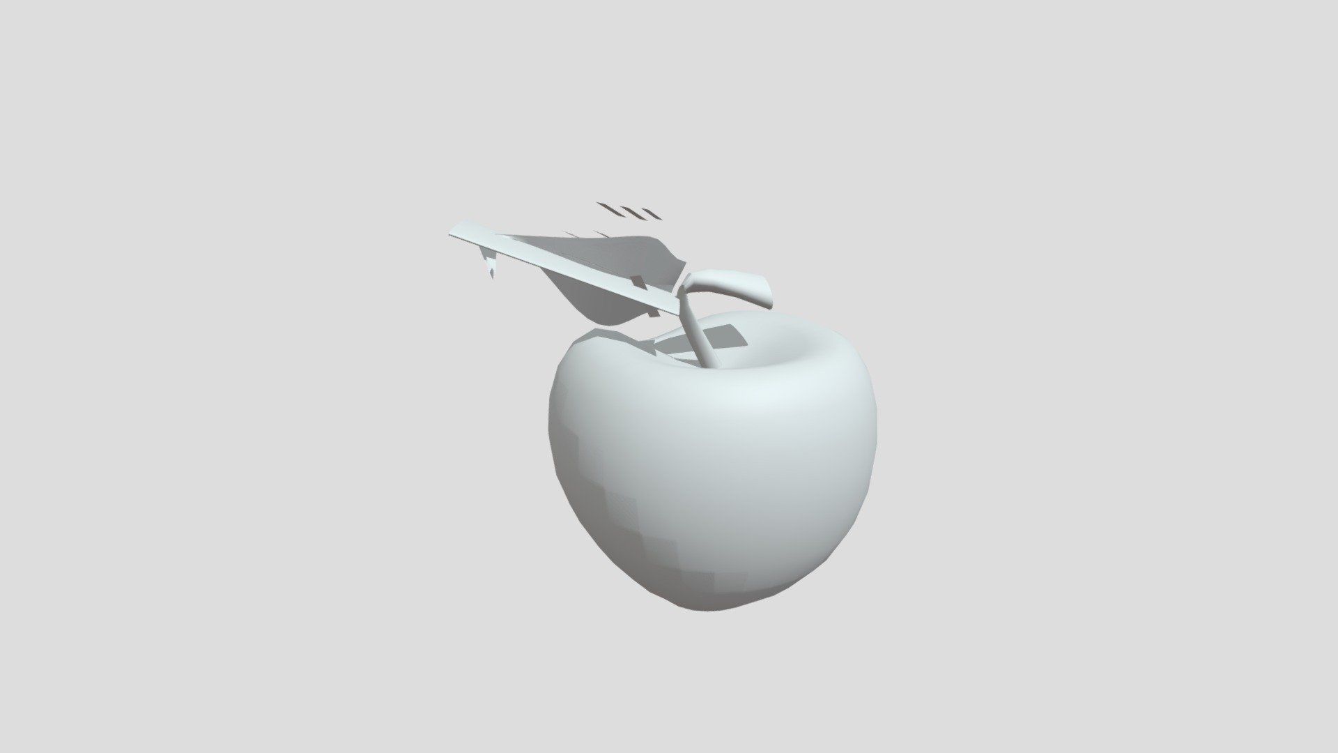 3d Apple - 3D model by loveandcreate [1d6487a] - Sketchfab