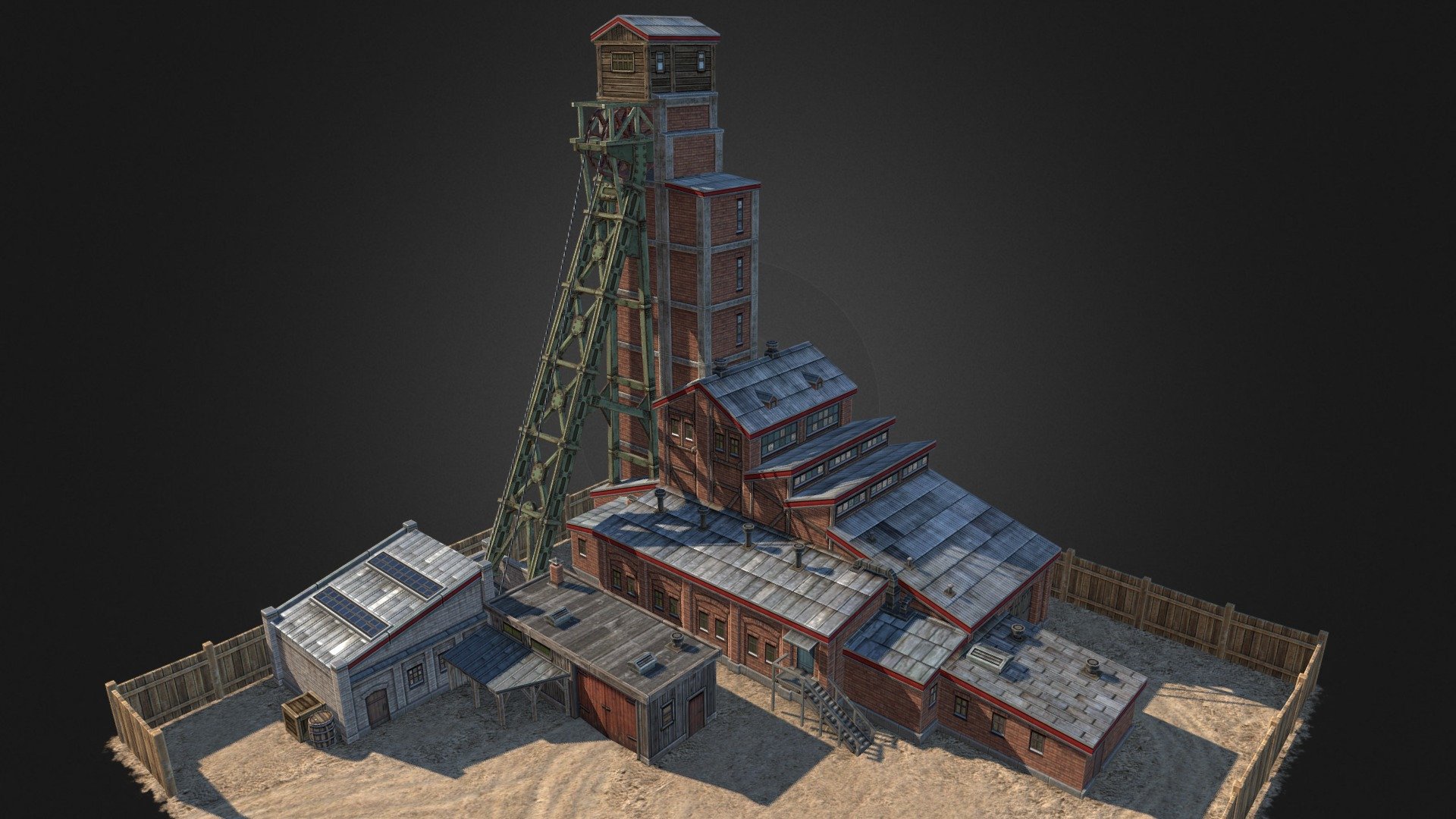 Ore-mine (level 3) - 3D model by EugeneDDR [1d64f34] - Sketchfab