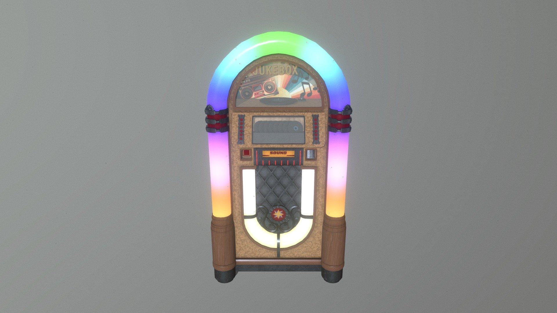JukeBox - 3D model by S_Mermaid [1d65a51] - Sketchfab