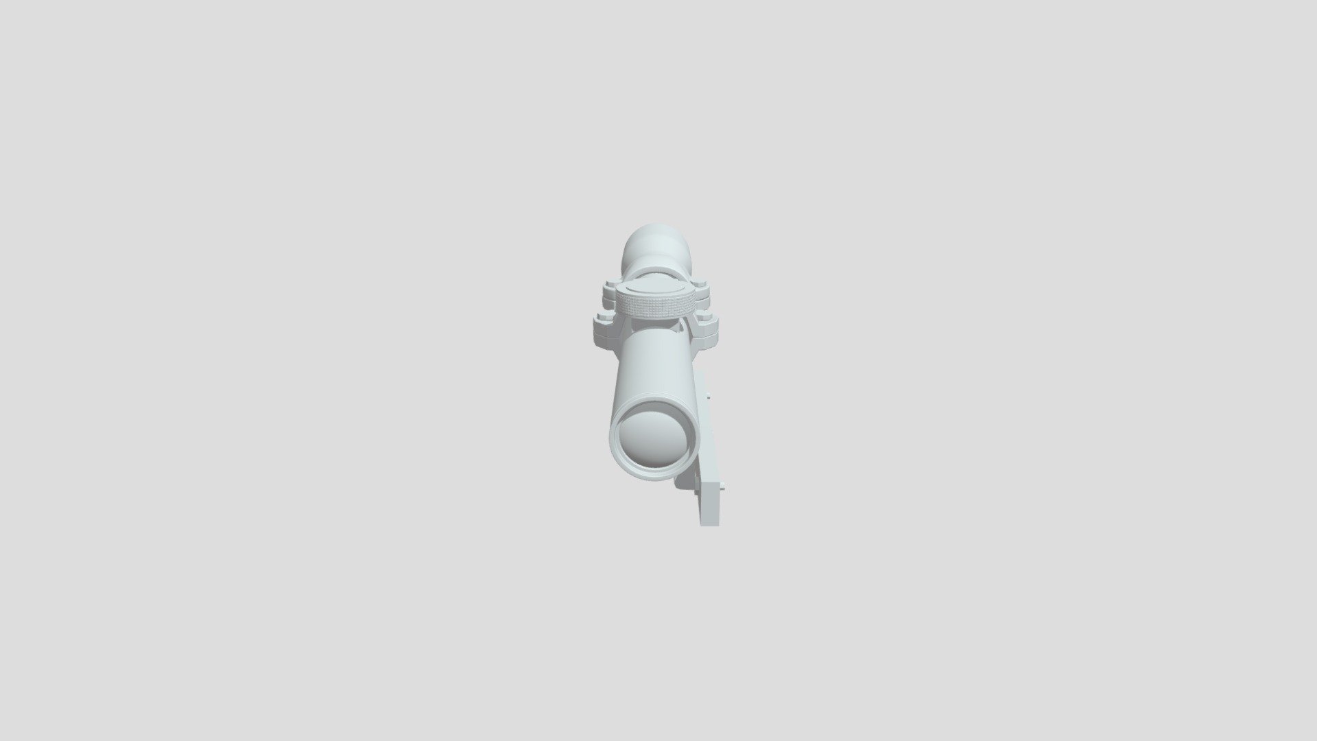 Han Solo Blaster Scope - Download Free 3D model by alfonsovillasenor ...