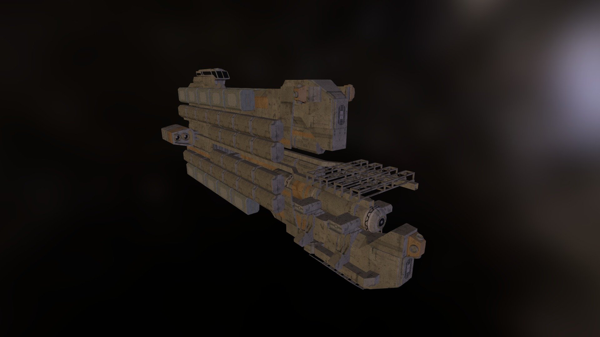 Aril Class XIII Freighter - 3D model by What's O.L.D. is N.E.W ...