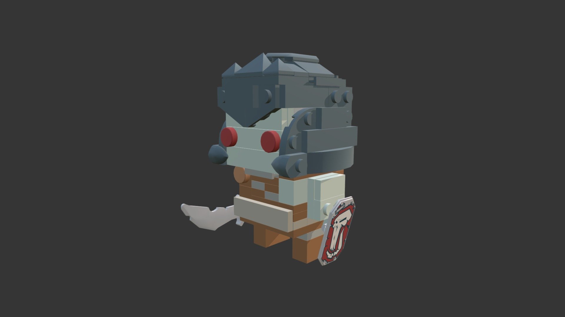 Fantasy Era Brickheadz Troll - 3D model by Aardvark17 [1d6a8d2] - Sketchfab