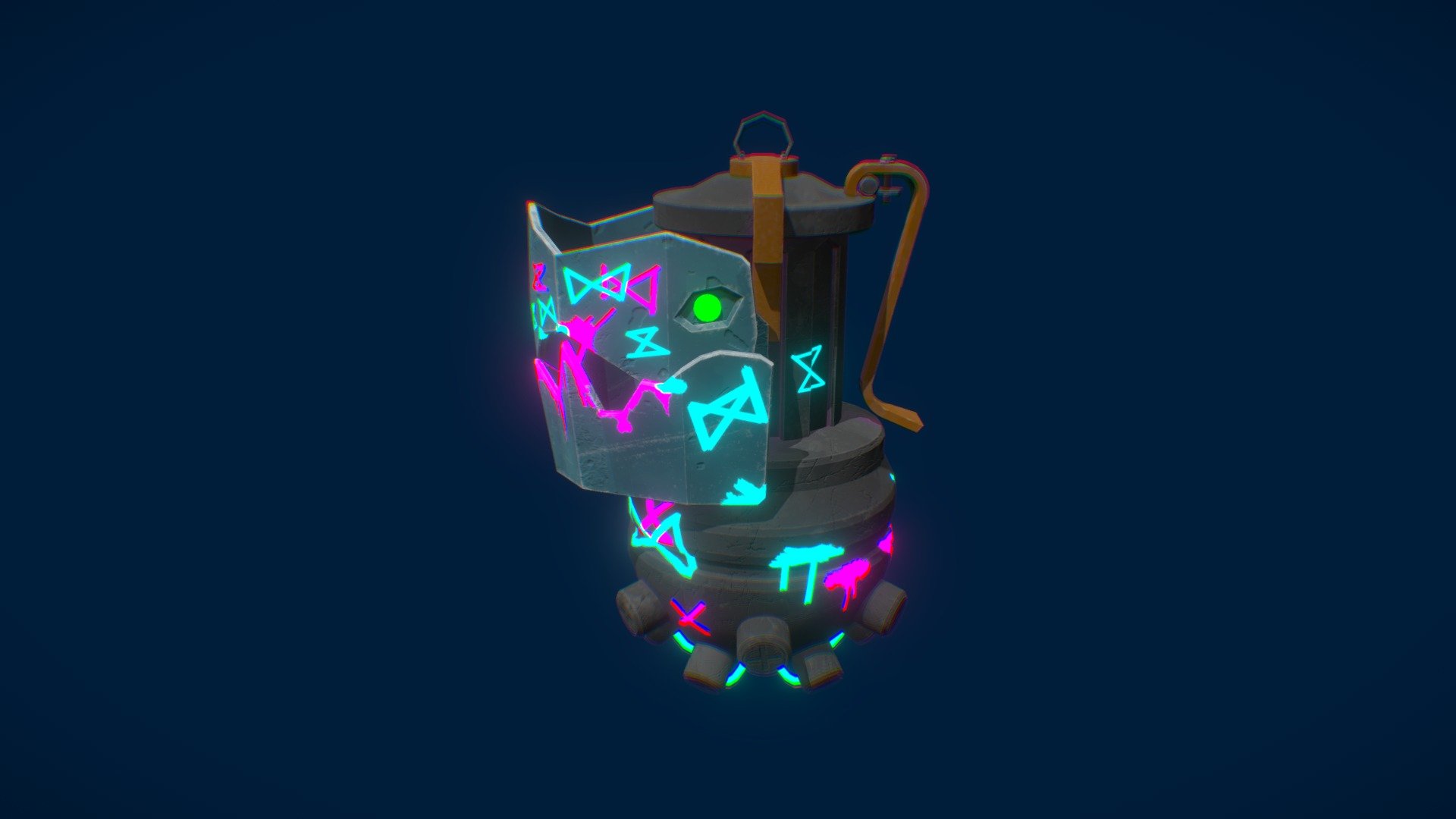 Arcane Jinx "Flame Chompers" - 3D model by Waify (@melvin.sunss ...