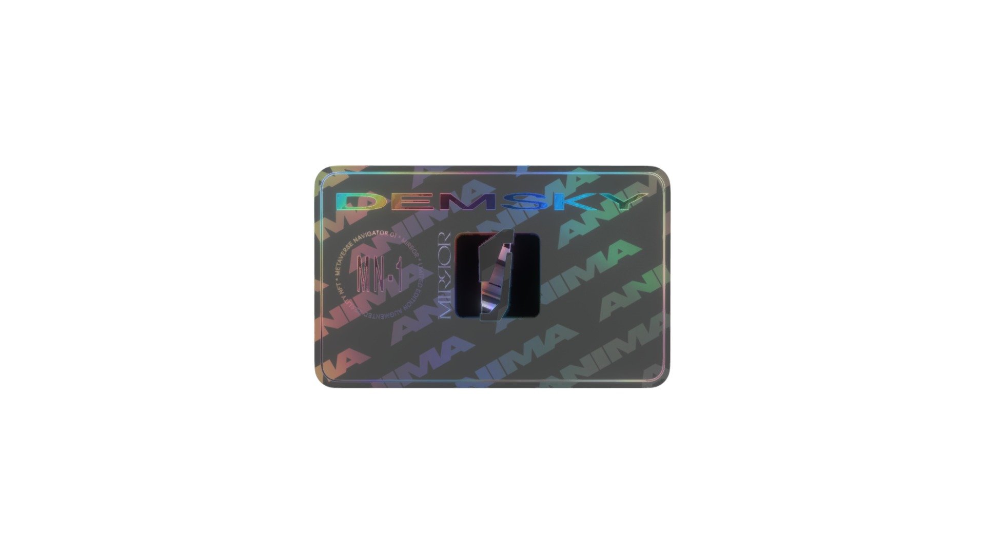 Demsky Mirror Certification Card - 3D model by Raphael Grimbichler (@poigel) [1d6e011] - Sketchfab