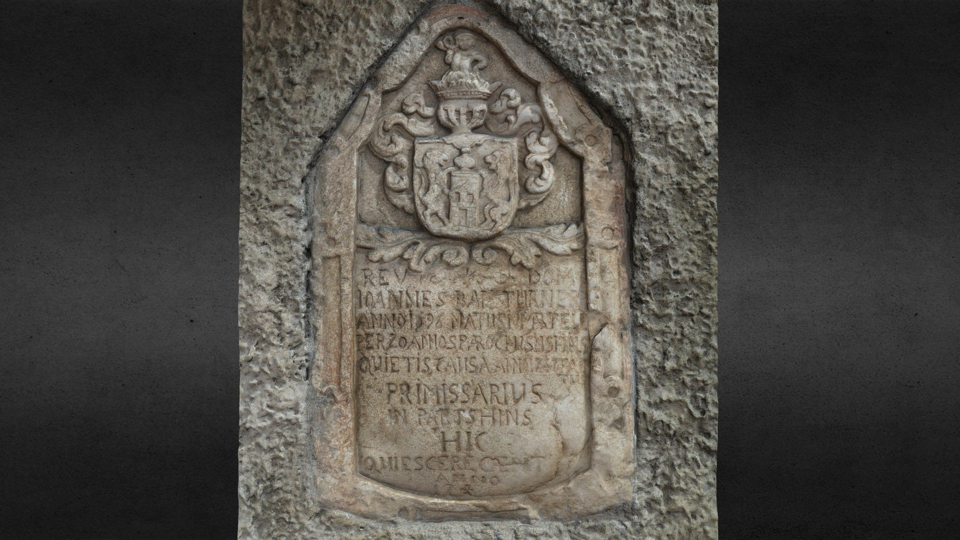 Stele Partschins - Download Free 3D model by archeologya [1d6fd19 ...