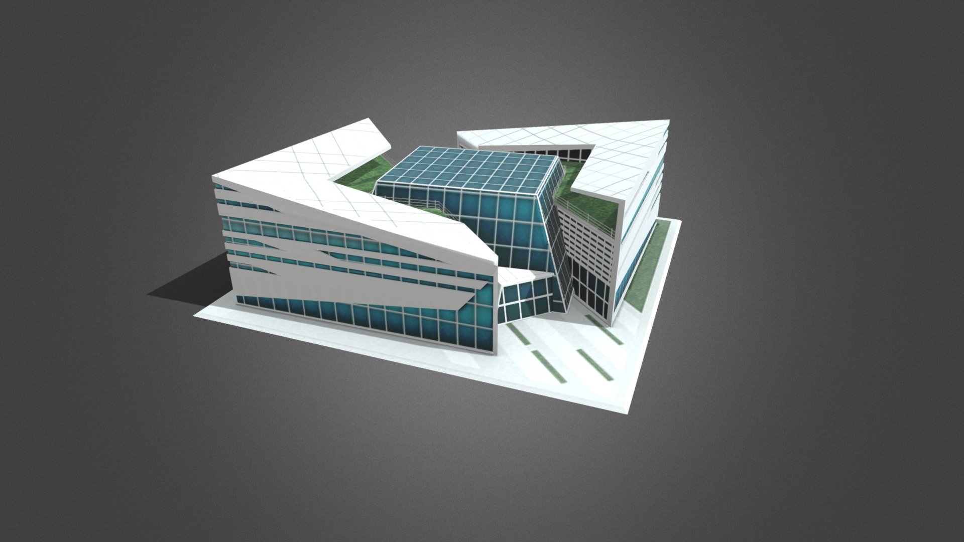 Sejong Complex Cultural Center - Buildings - Download Free 3D model by ...