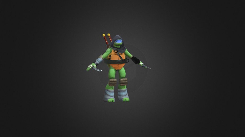 Ninja Turtles - A 3D model collection by spyrothedragon2006 - Sketchfab