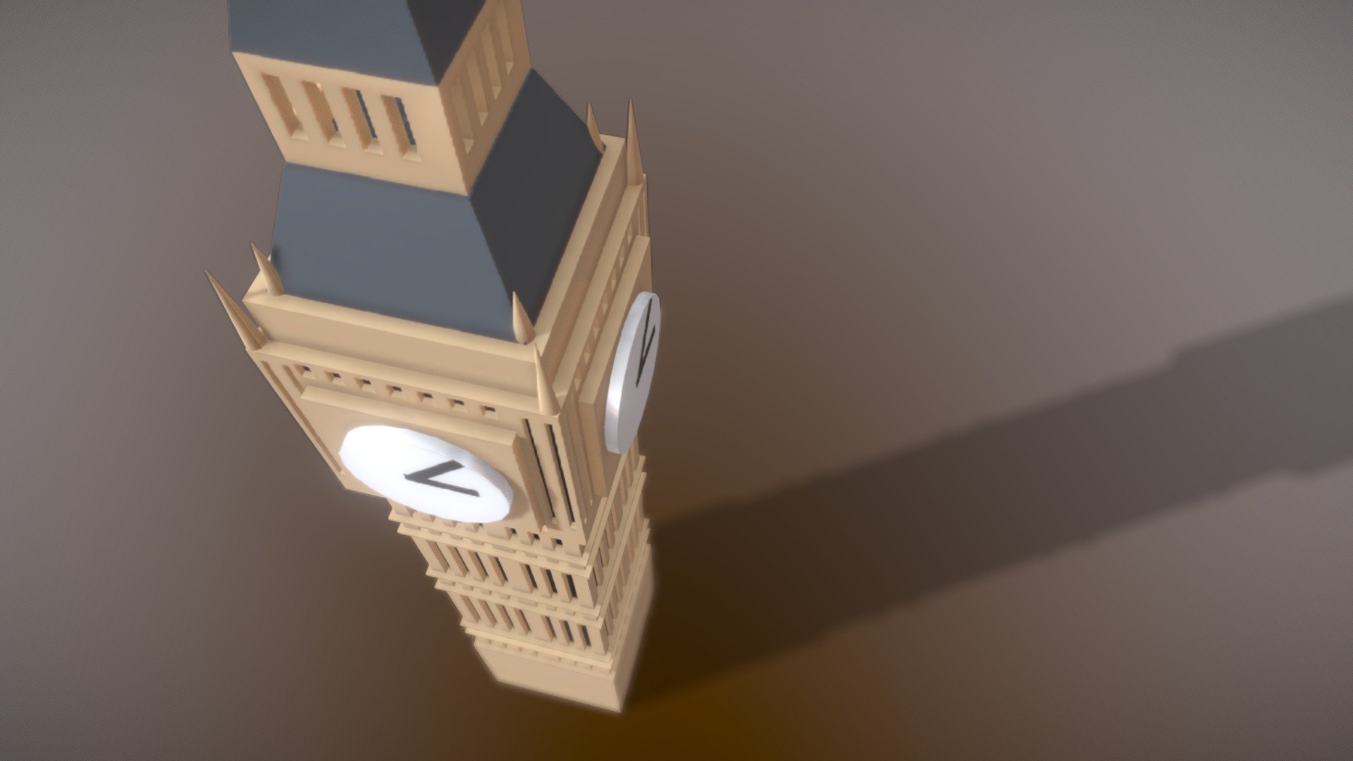 The Big Ben - 3D model by EDXtawny (@ayushmaan12nov) [1d75412] - Sketchfab