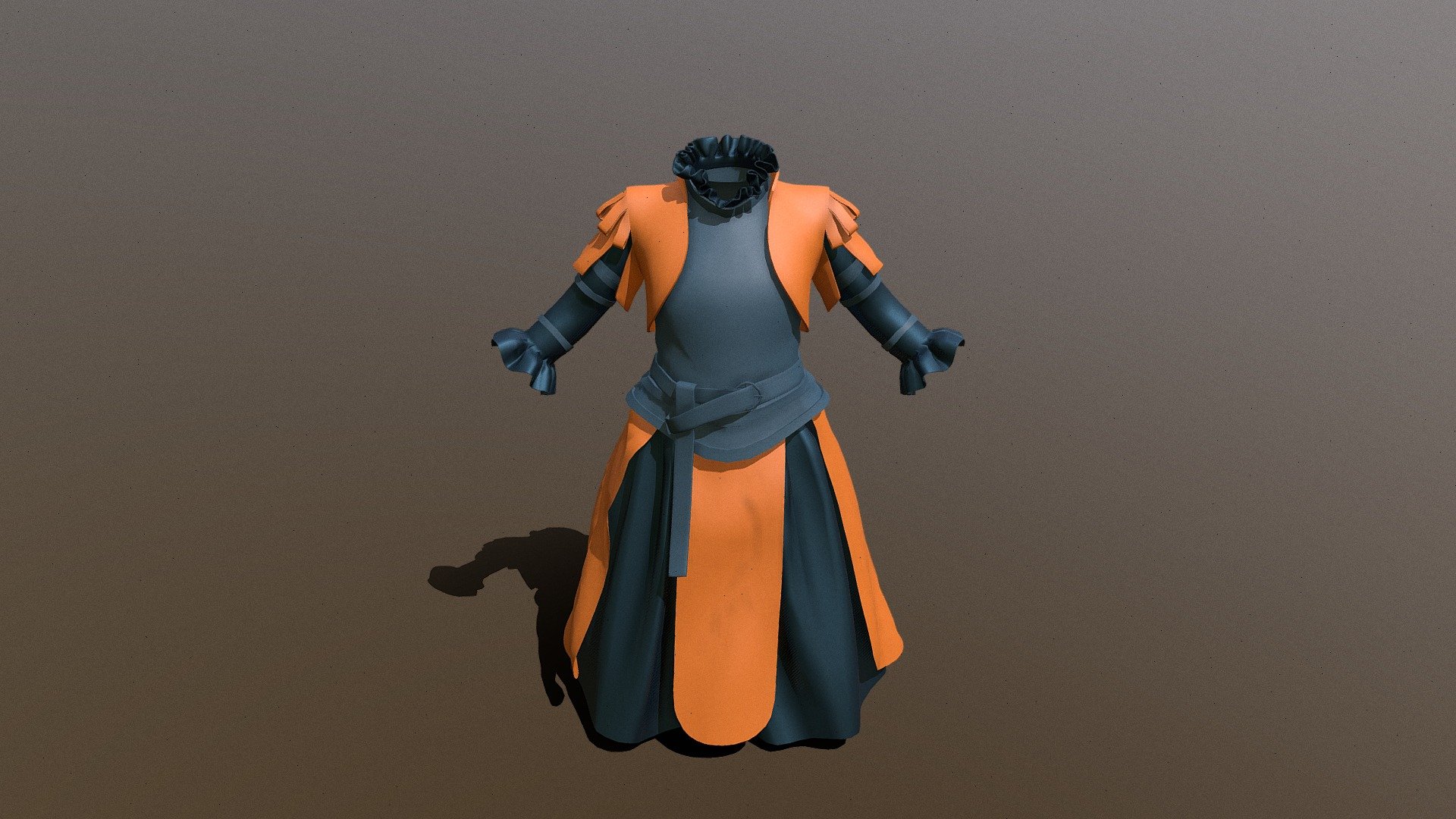 Female-noble-knight-armor practice testing - 3D model by nicoibanez ...