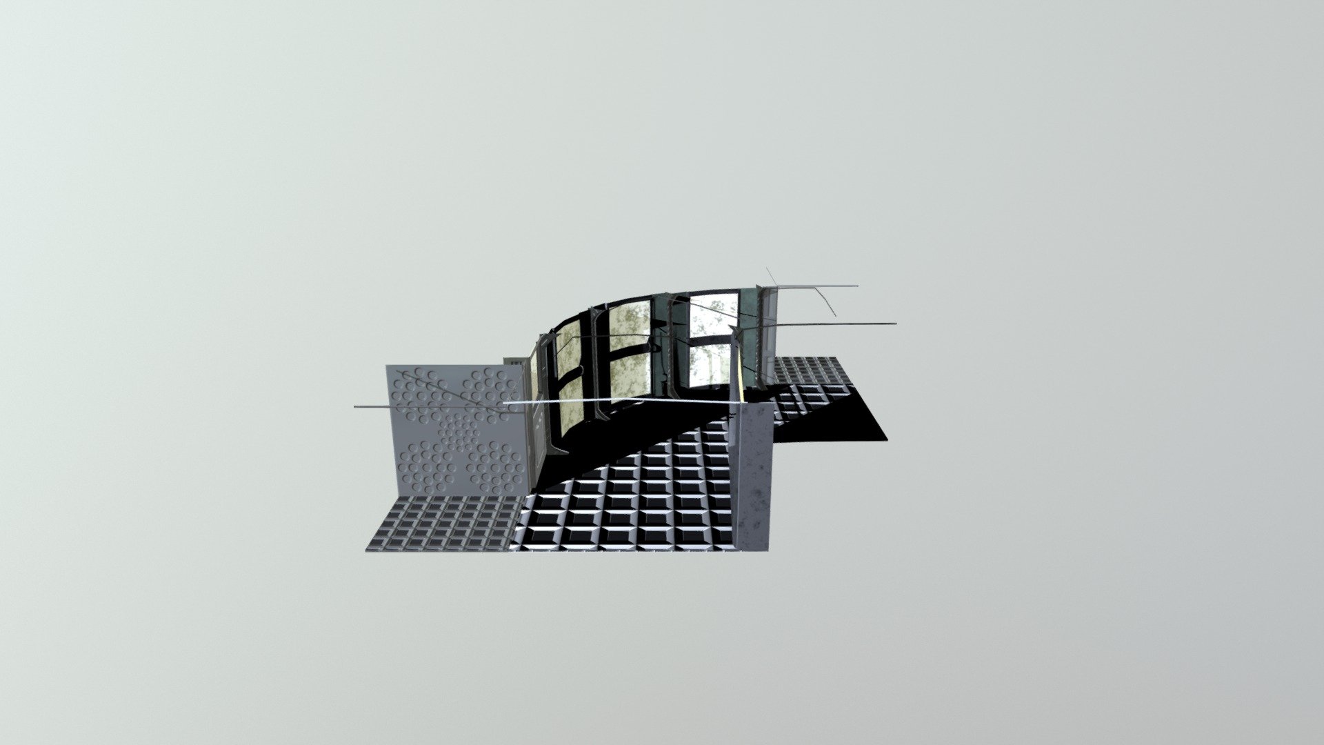 Modular Hall - 3D model by NyleRivers [1d77d57] - Sketchfab