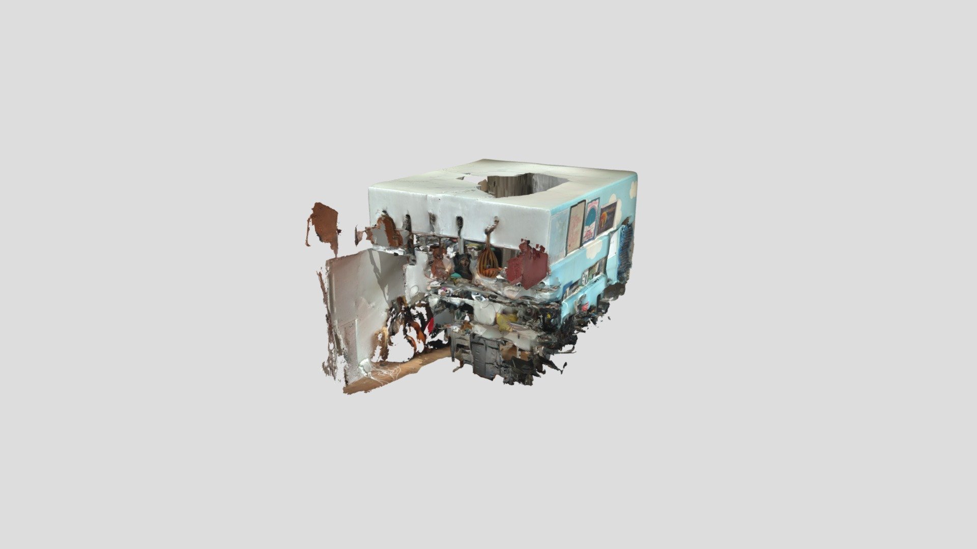 inside out / chaos in the studio - 3D model by Japanese_telecom ...