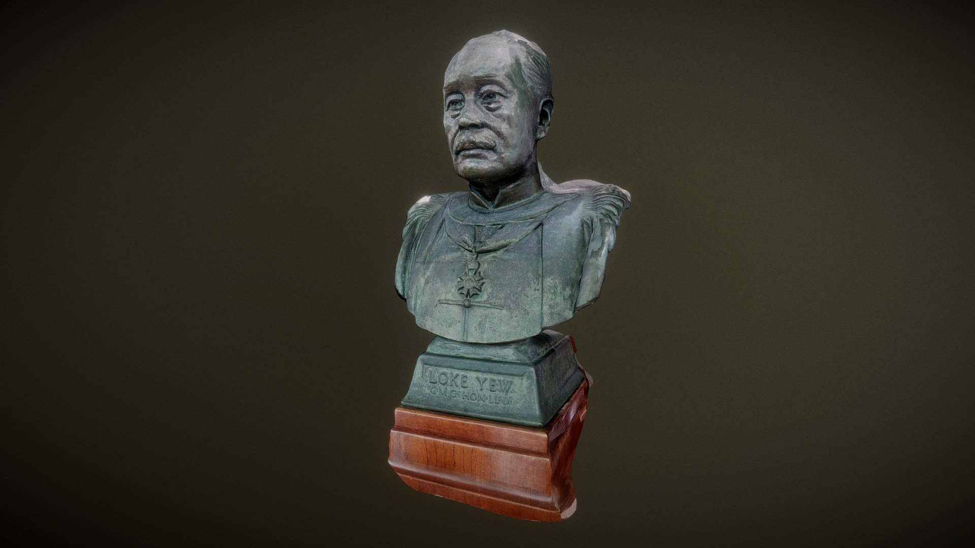 Loke Yew Statue - 3D model by akidai [1d791c5] - Sketchfab