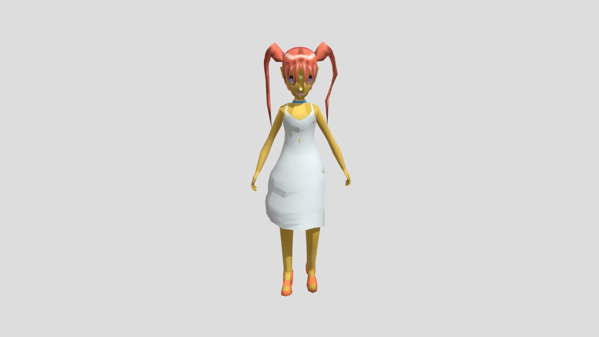 Dancing Girl - Download Free 3D model by G.Park [1d7a96f] - Sketchfab