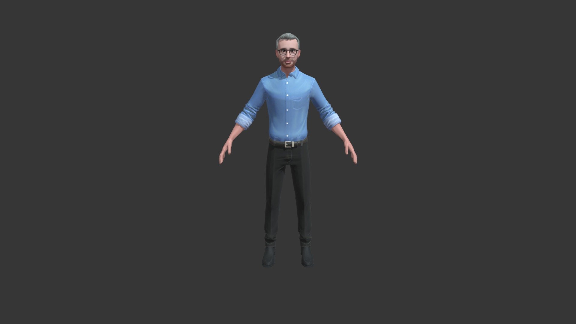 Dave B - 3D model by rhapsodymedia [1d7b7b7] - Sketchfab