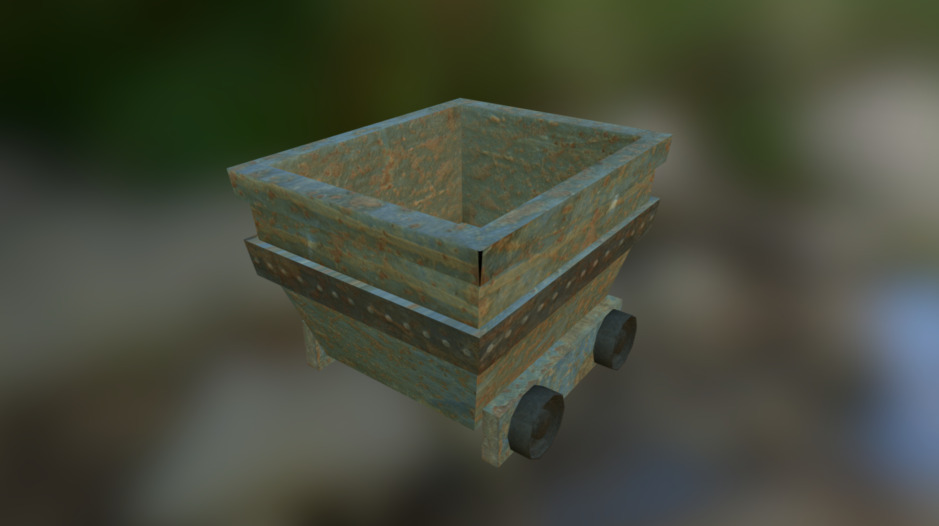 Minecart - 3D model by biancandy [1d7c458] - Sketchfab